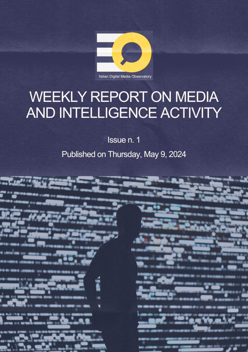 Report settimanale Idmo su intelligence e media. Primo numero - IDMO