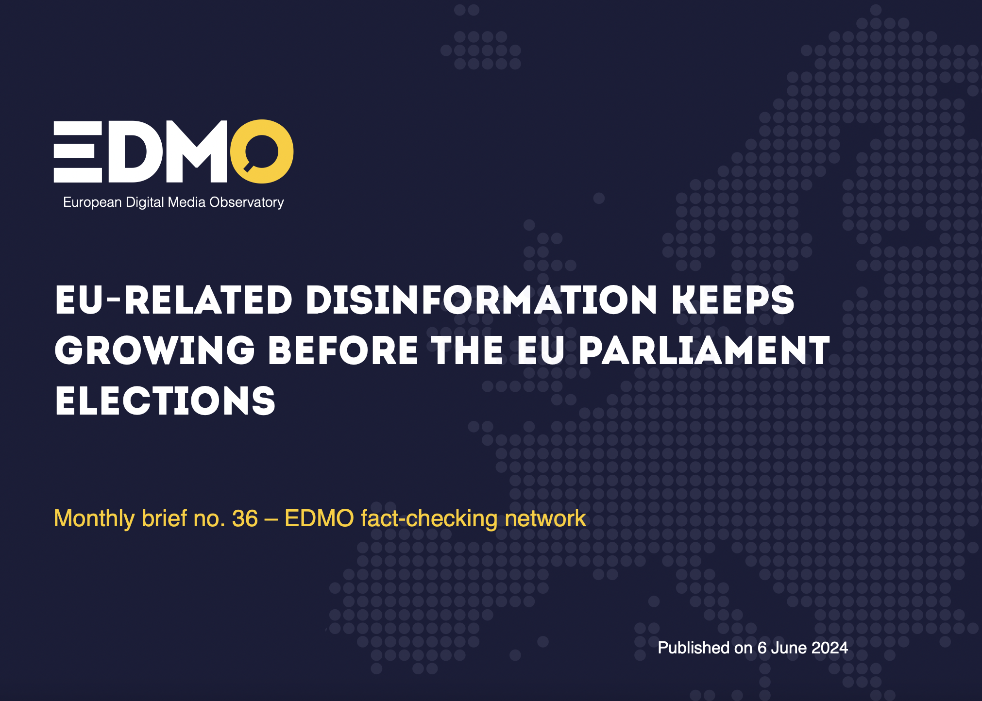 EU-related disinformation keeps growing before the EU Parliament ...